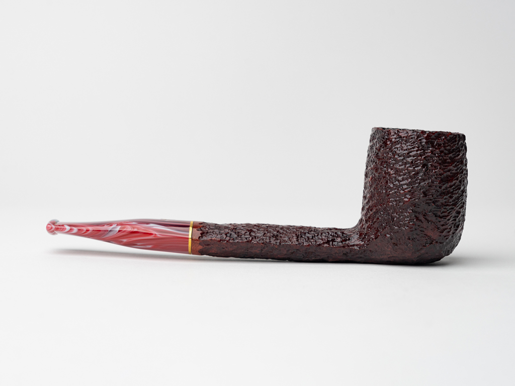 Savinelli Vigna Rusticated Bordeaux (804 KS) (6mm) Tobacco Pipe - The ...
