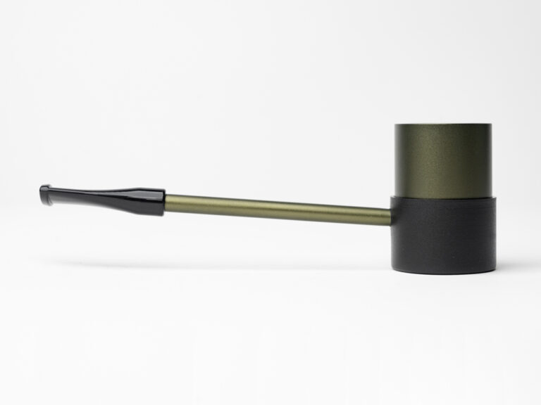 Nørding Compass Metal Matte Army Green Tobacco Pipe - The Country ...