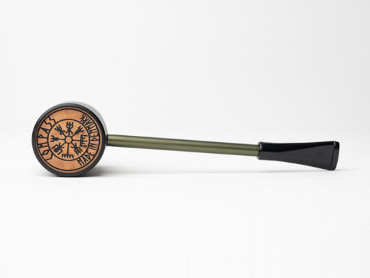 Nørding Compass Metal Matte Army Green Tobacco Pipe - The Country ...