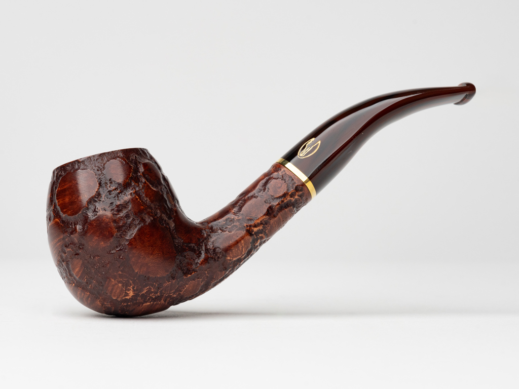 Savinelli Alligator Brown (677 KS) (6mm) Tobacco Pipe - The Country ...