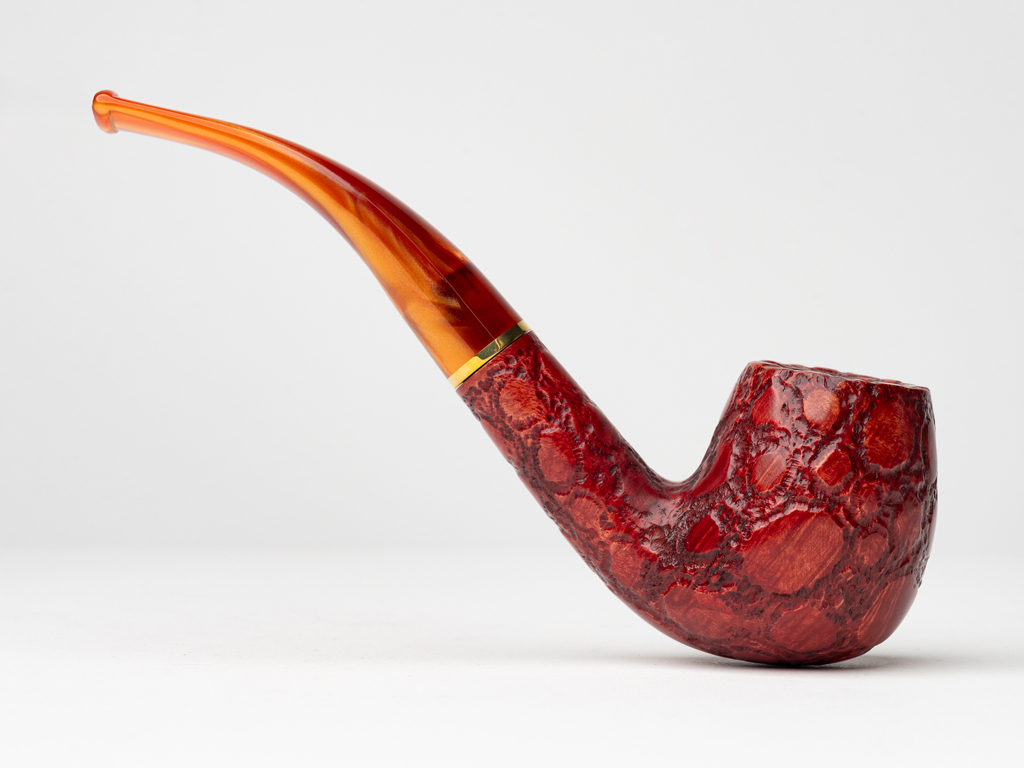 Savinelli Alligator Red (602) (6mm) Tobacco Pipe - The Country Squire ...