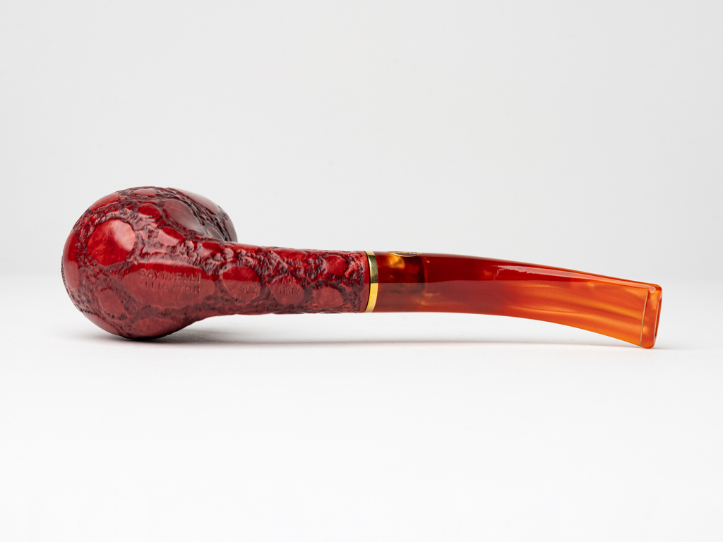 Savinelli Alligator Red (602) (6mm) Tobacco Pipe - The Country Squire ...