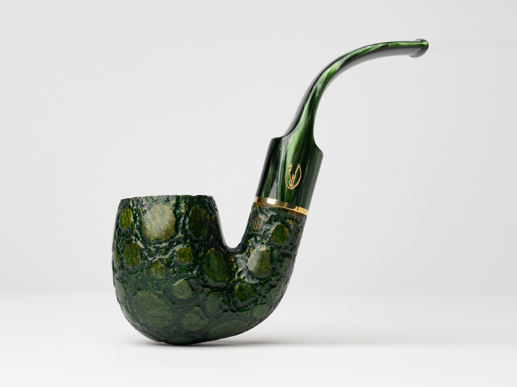 Savinelli Alligator Green (614) (6mm) Tobacco Pipe - The Country Squire ...