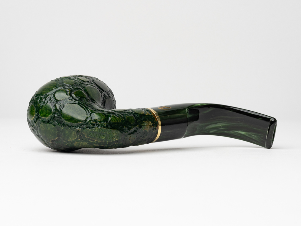 Savinelli Alligator Green (614) (6mm) Tobacco Pipe - The Country Squire ...