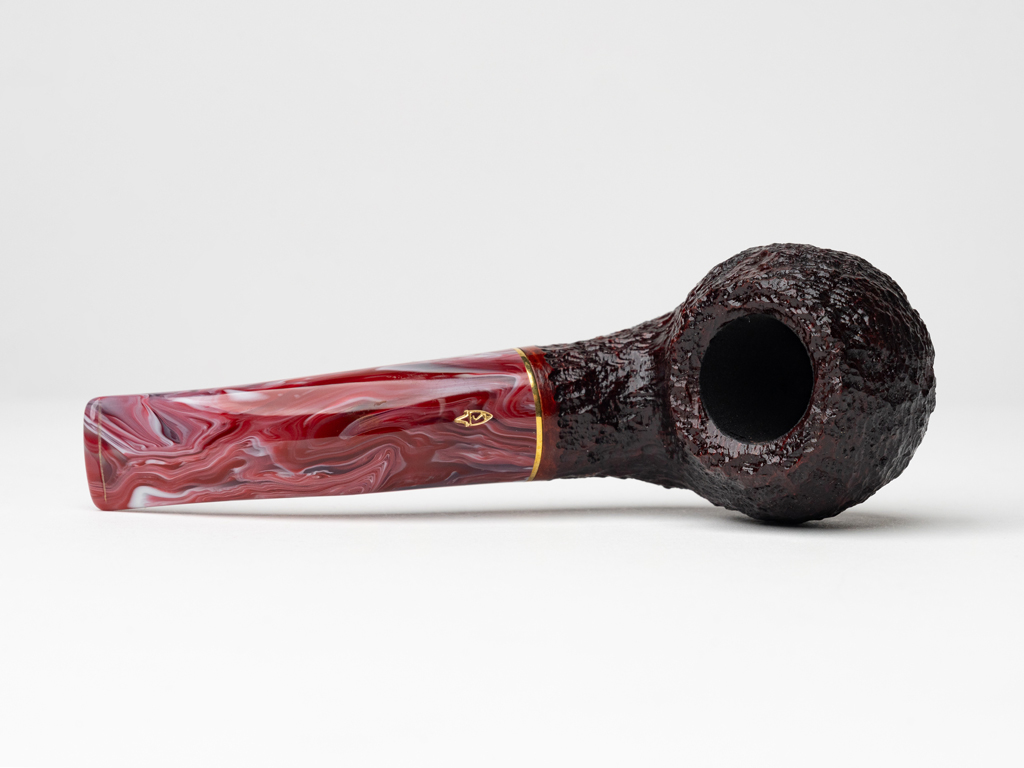 Savinelli Vigna Rusticated Bordeaux (642) (6mm) Tobacco Pipe - The ...