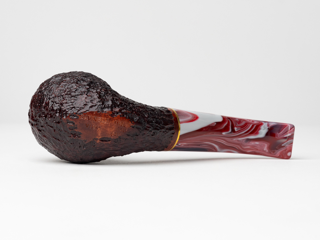 Savinelli Vigna Rusticated Bordeaux (642) (6mm) Tobacco Pipe - The ...