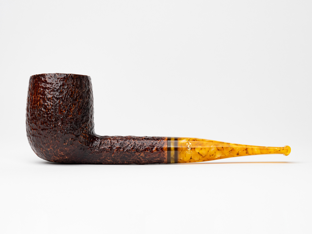 Savinelli Miele Brown Rusticated (111 KS) (6mm) Tobacco Pipe - The ...