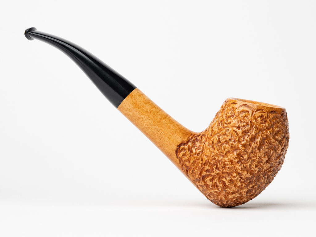 Ascorti Business Rusticated Bent Acorn (AR) Tobacco Pipe - The Country ...