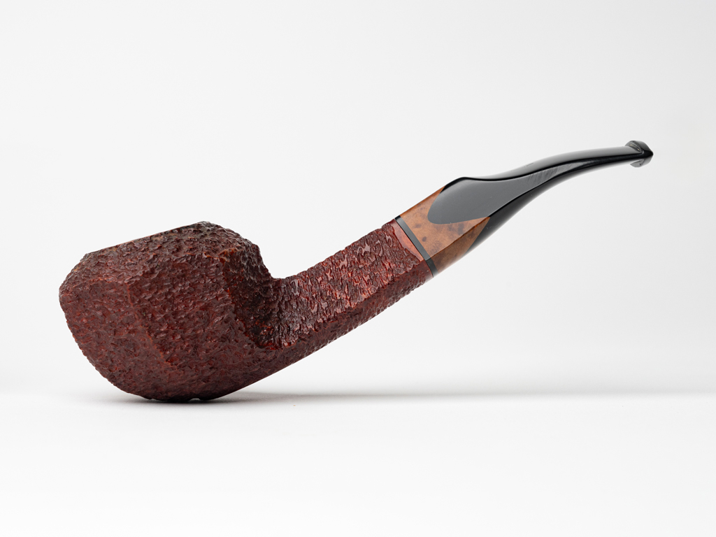 Estate Savinelli 120th Anniversary Pipe Rustic (6mm) Tobacco Pipe - The ...