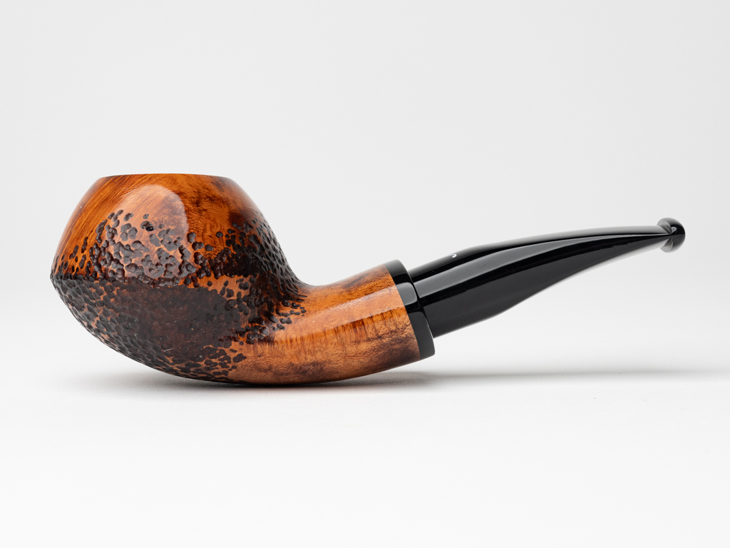 Nørding Limited Partially Rusticated Tomato (C) Tobacco Pipe - The ...