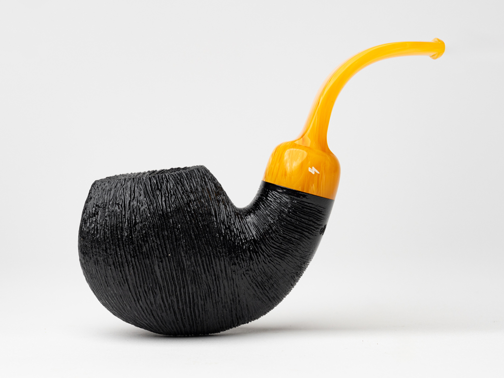 Moonshine Wire Rusticated Cannonball Tobacco Pipe - The Country Squire ...