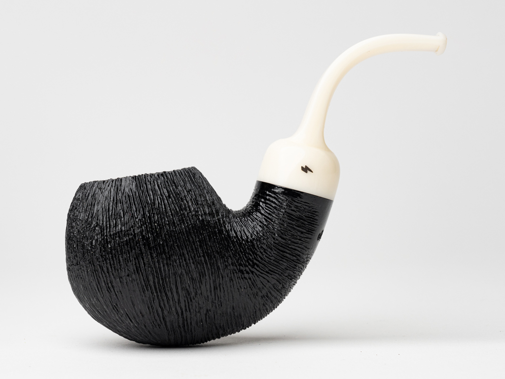 Moonshine Wire Rusticated Cannonball Tobacco Pipe - The Country Squire ...