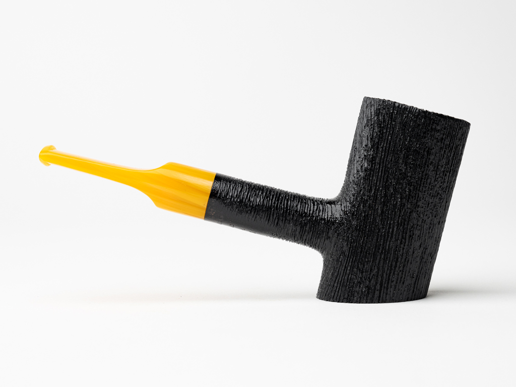 BriarWorks Classic Wire Rusticated Poker (C71) Tobacco Pipe - The ...