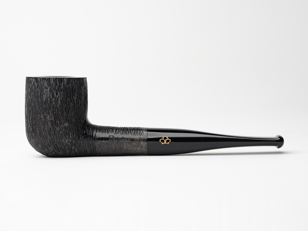 Brigham System Rusticated (03S) (Rock Maple Inserts) Tobacco Pipe - The ...