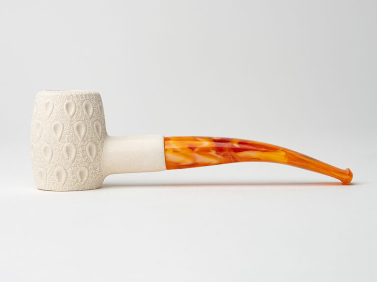 Royal Meerschaum Lattice Poker Tobacco Pipe - The Country Squire Tobacconist