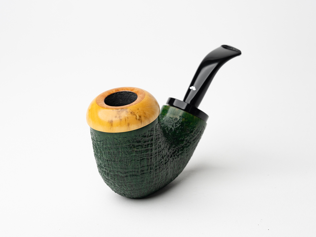 Caminetto Sandblasted Reverse Calabash Calabash (06) (37) (AT) Tobacco ...