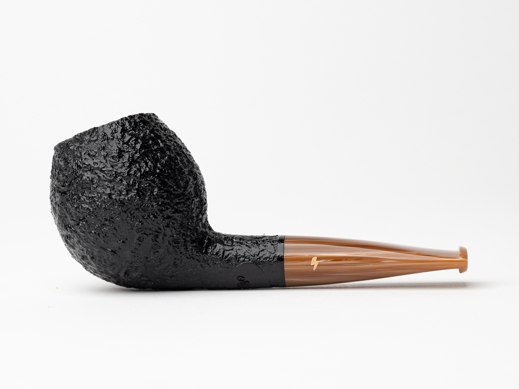 Moonshine Midnight Sandblasted Devil Anse Tobacco Pipe - The Country ...