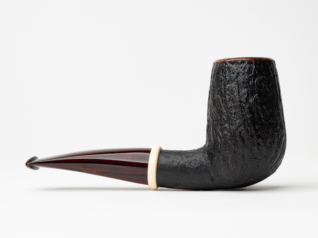 Brandon Brooks Sandblasted Chimney Tobacco Pipe - The Country Squire ...
