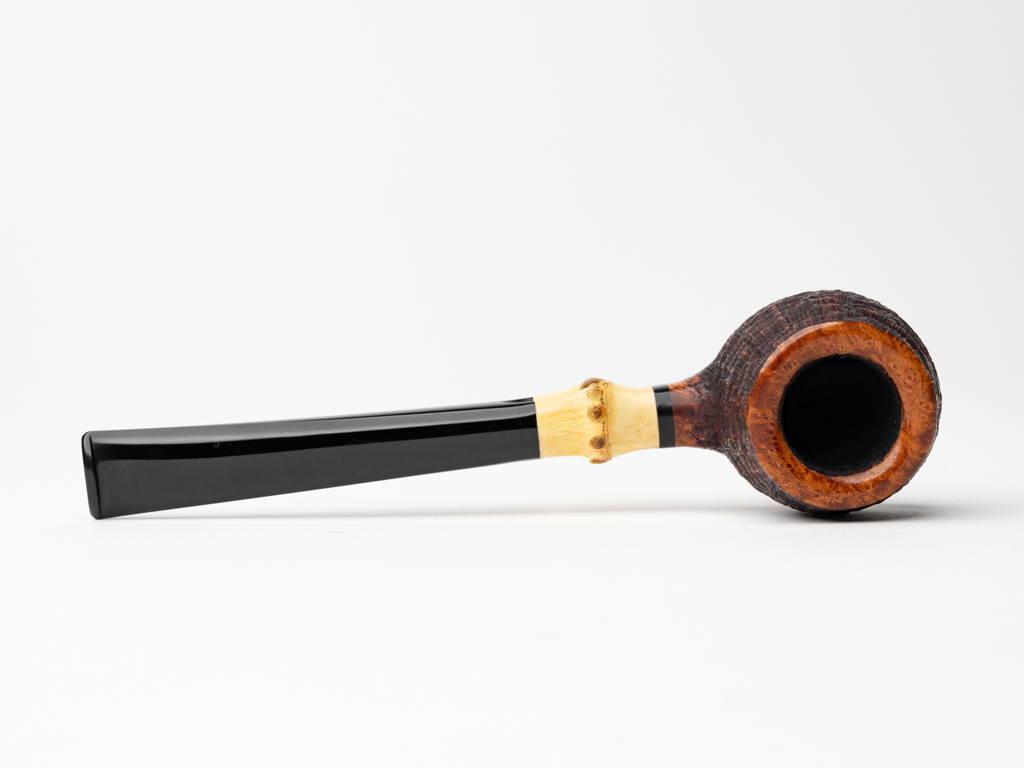 Brandon Brooks Sandblasted Bamboo Prince Tobacco Pipe - The Country ...
