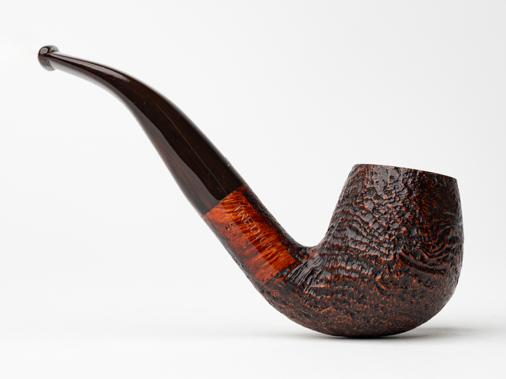 Ascorti Tredici Sand Bent Billiard Tobacco Pipe - The Country Squire ...