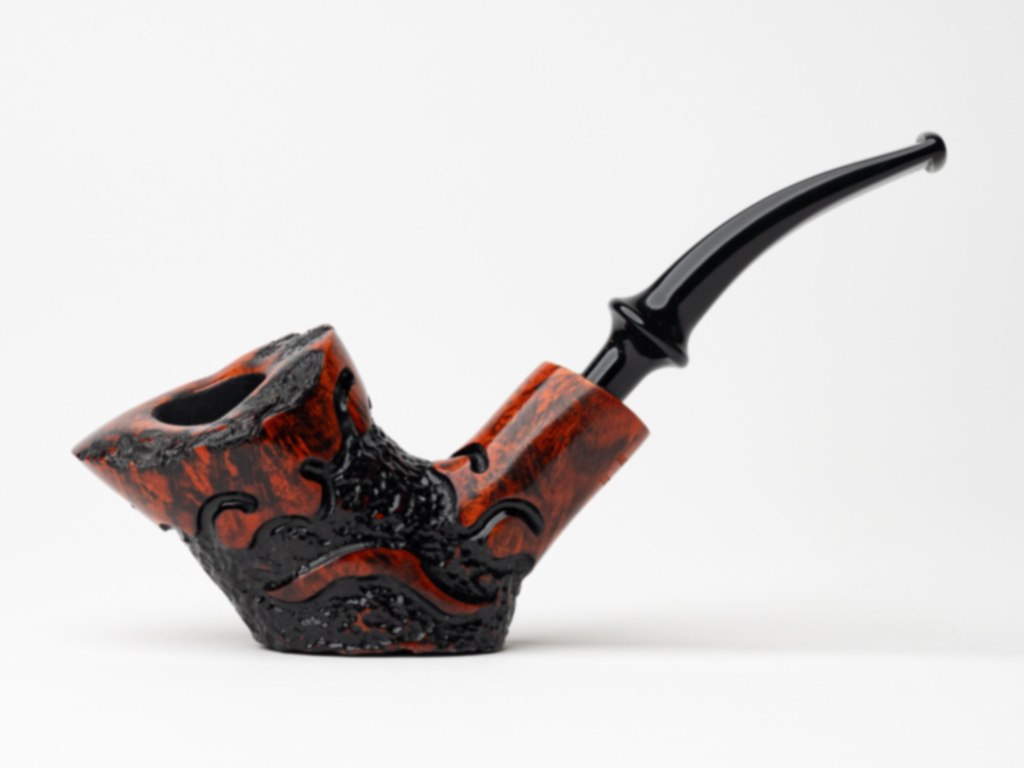 Nørding Moss Freehand Sitter (F) Tobacco Pipe - The Country Squire ...