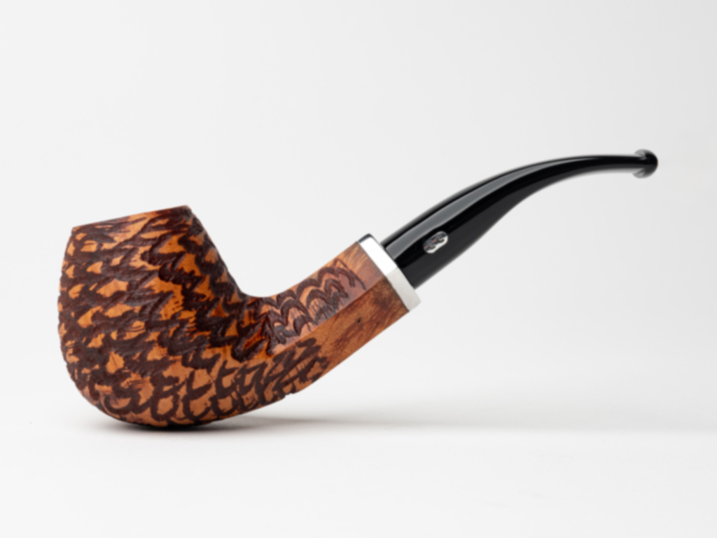 Chacom Rustic Bent Brandy (421) (9mm) Tobacco Pipe - The Country Squire ...