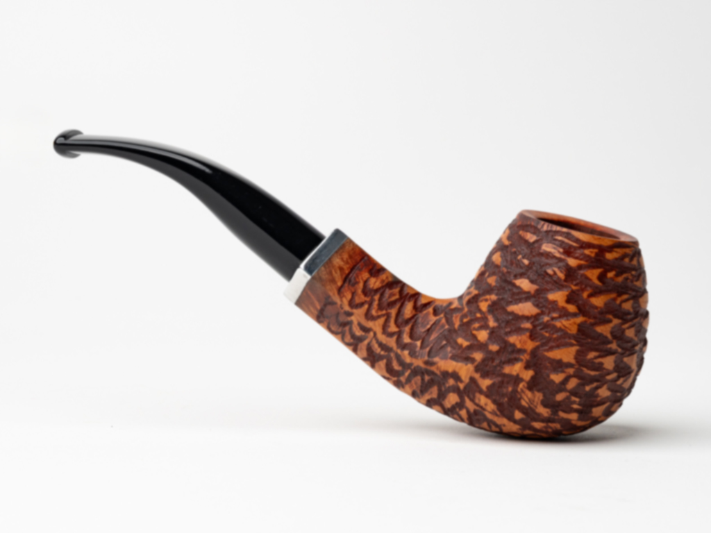 Chacom Rustic Bent Brandy (421) (9mm) Tobacco Pipe - The Country Squire ...