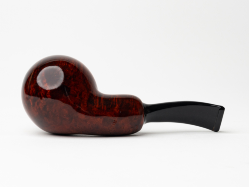 Chacom Brown Smooth Bent Apple Reverse Calabash Tobacco Pipe - The ...