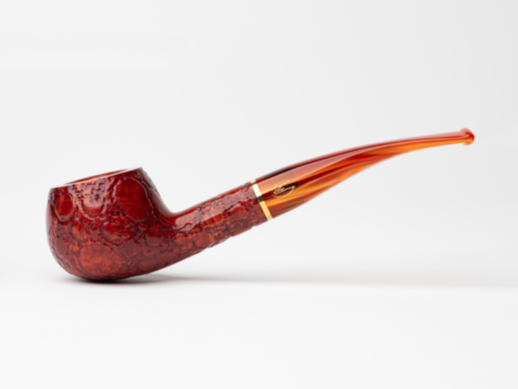 Savinelli Alligator Red (315 KS) (6mm) Tobacco Pipe - The Country ...