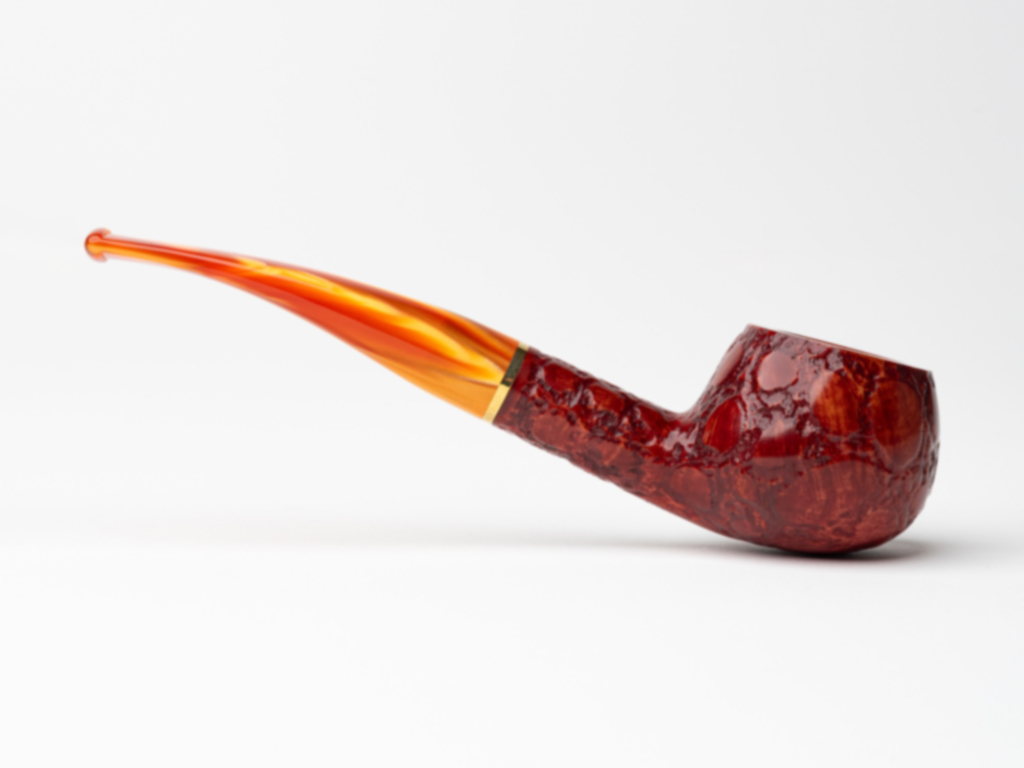 Savinelli Alligator Red (315 KS) (6mm) Tobacco Pipe - The Country ...