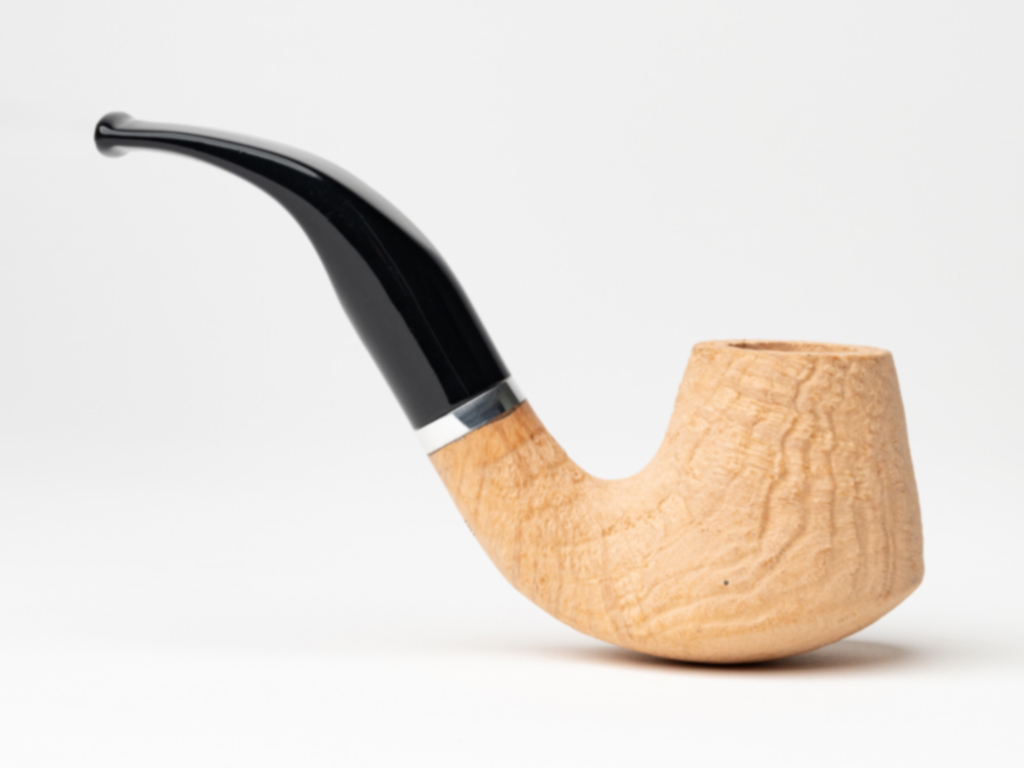 Molina Barasso Natural Sandblasted Volcano (101) (9mm) Tobacco Pipe ...