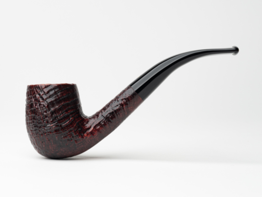 Savinelli Punto Oro Gold Sandblasted (606 KS) (6mm) Tobacco Pipe - The ...