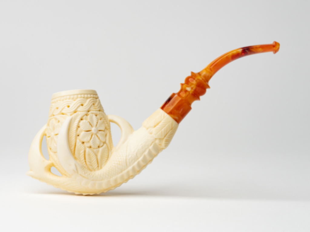 Servi-Meerschaum Eagle Claw Meerschaum Tobacco Pipe - The Country Squire Tobacconist