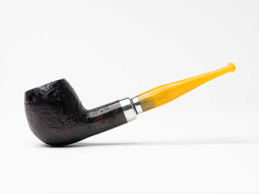 Molina Ambra (104) Sandblast Tobacco Pipe - The Country Squire Tobacconist