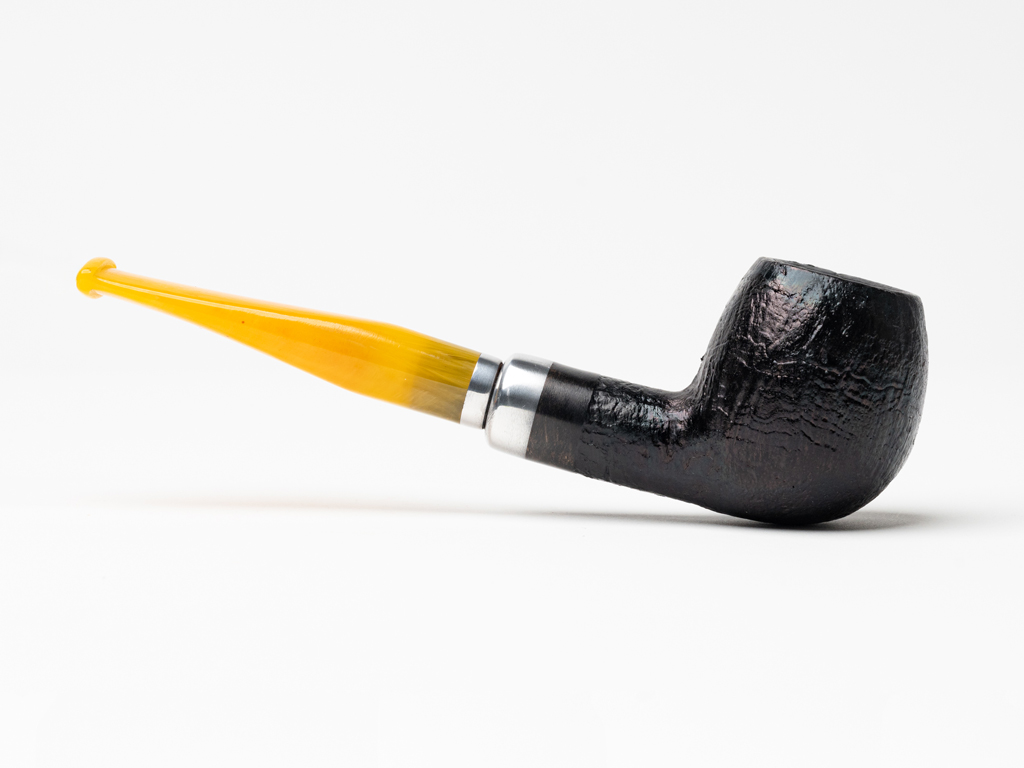 Molina Ambra (104) Sandblast Tobacco Pipe - The Country Squire Tobacconist