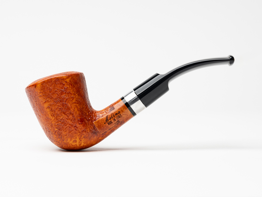 Molina Alba (105) Sandblast Tobacco Pipe - The Country Squire Tobacconist
