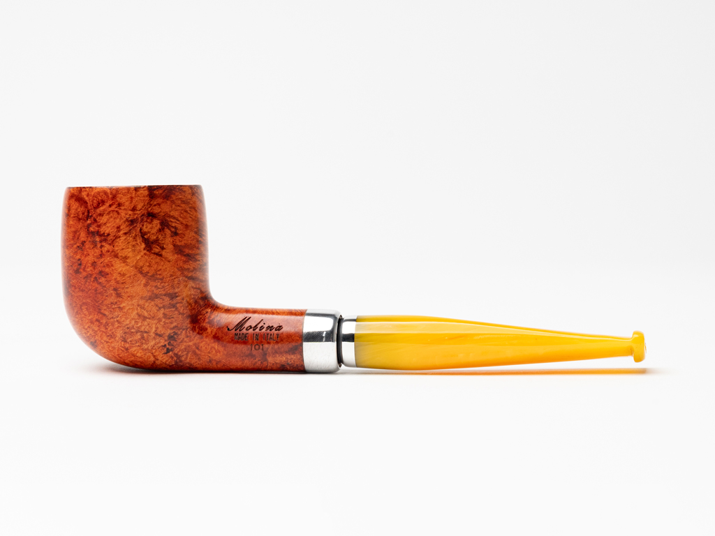 Molina Ambra (101) Smooth Tobacco Pipe - The Country Squire Tobacconist