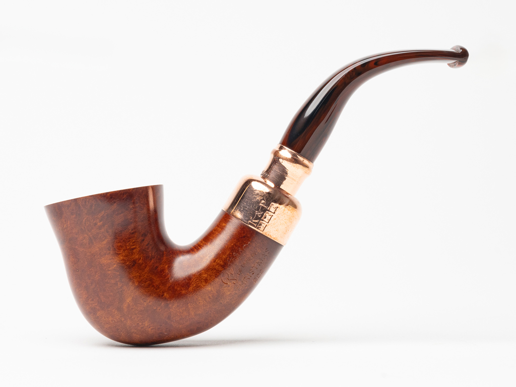 Peterson Christmas 2024 Copper Spigot Smooth (05) Fishtail Tobacco Pipe ...