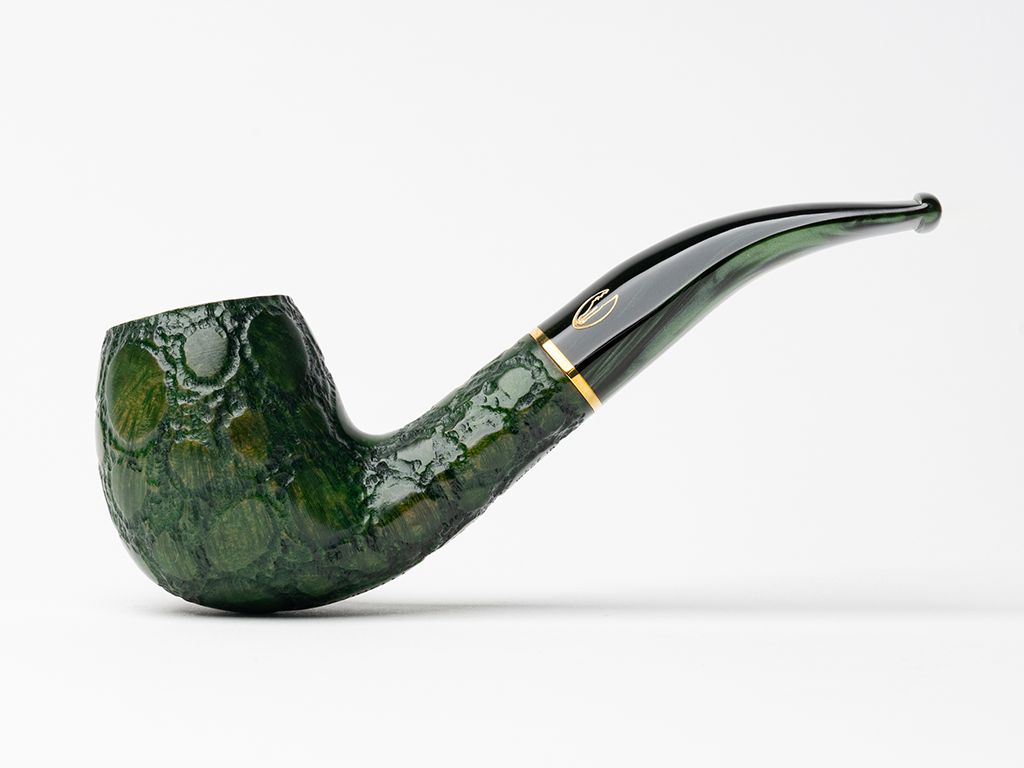 Savinelli Alligator Green (677 KS) (6mm) Tobacco Pipe - The Country ...
