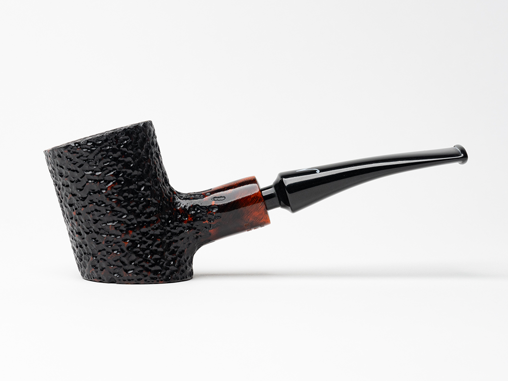 N⌀rding Erik The Red Partially Rusticated Poker Tobacco Pipe - The ...