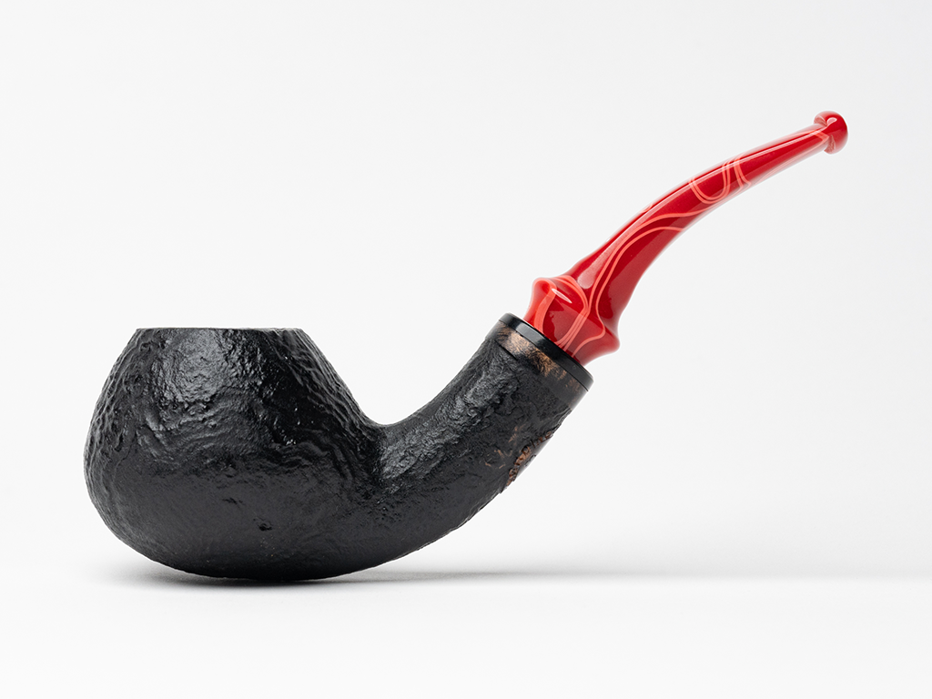 Nording Hunting Pipe Sandblasted Black Swan (2023) Tobacco Pipe - The ...