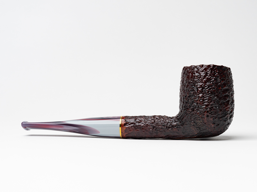 Savinelli Vigna Rusticated Bordeaux (128) (6mm) Tobacco Pipe - The ...