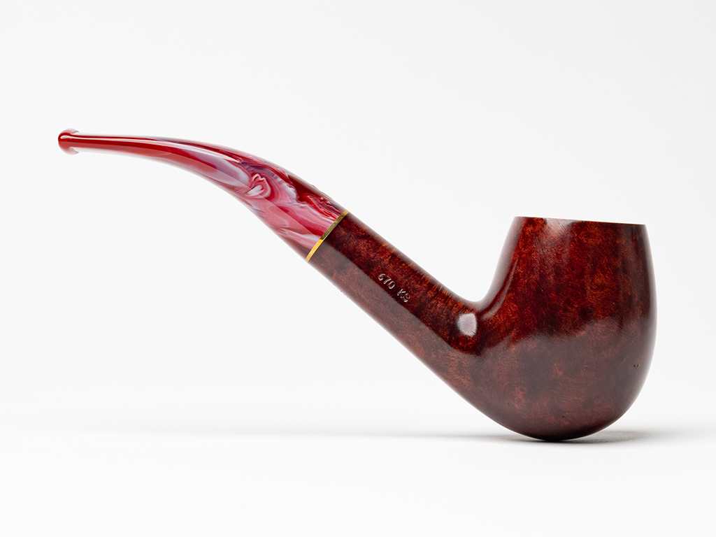 Savinelli Vigna Smooth Brown (670 KS) (6mm) Tobacco Pipe - The Country ...
