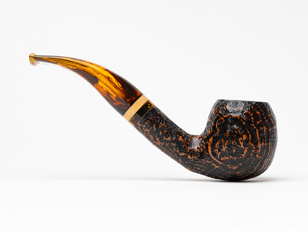 Brebbia Ninja Sabbiata (834) (9mm) Tobacco Pipe - The Country Squire ...