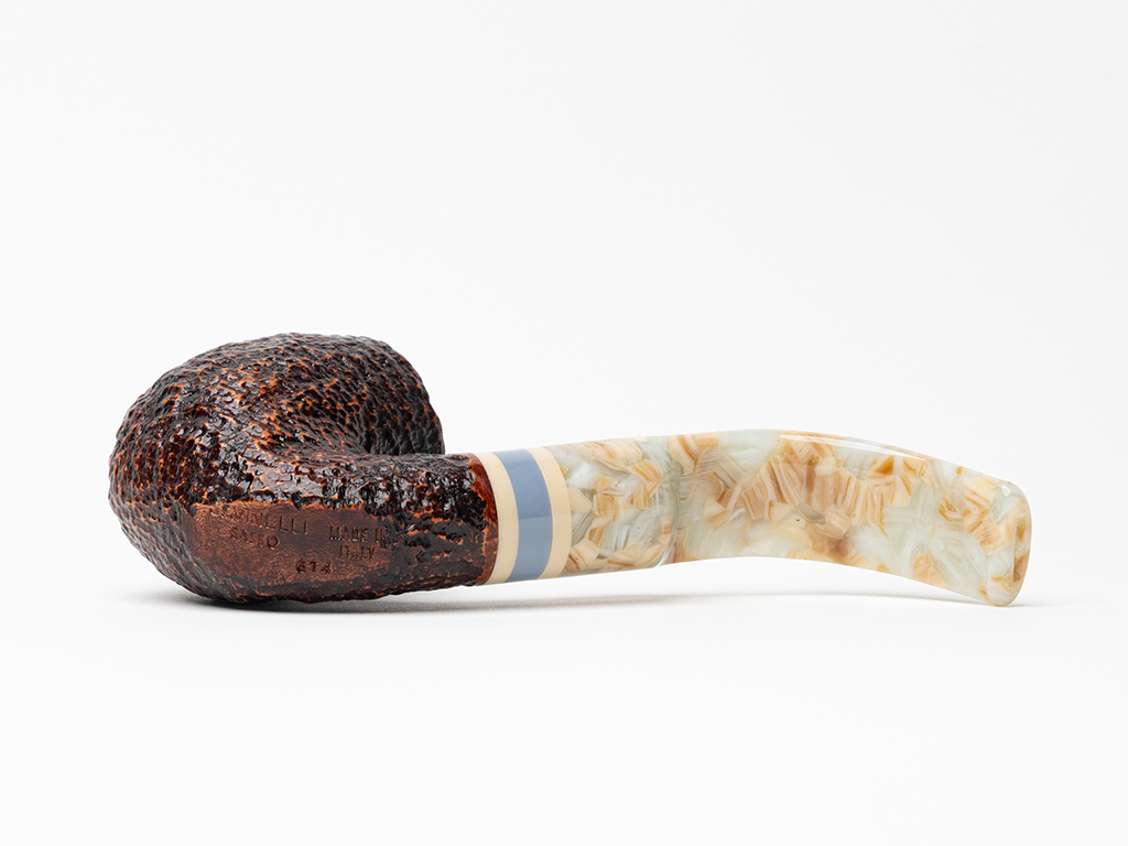 Savinelli Sasso Rusticated (614) (6mm) Tobacco Pipe - The Country ...