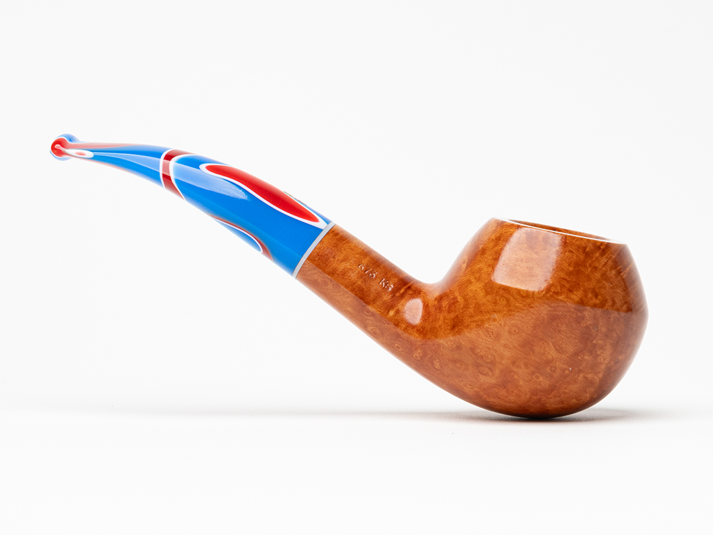 Savinelli Colombina Smooth Natural (673 KS) (6mm) Tobacco Pipe - The ...