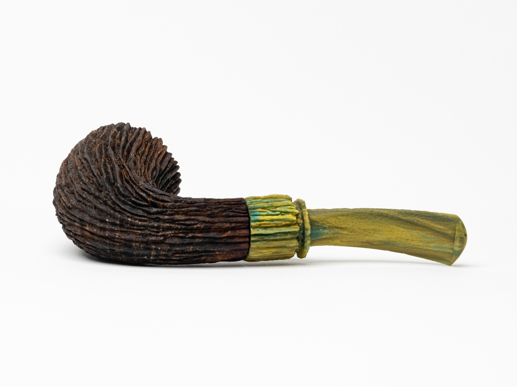 Orton Pipes Rusticated Freehand - The Country Squire Tobacconist