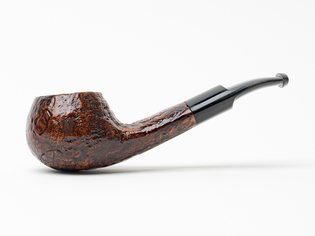 Brebbia Gogo Sandblasted Tobacco Pipe - The Country Squire Tobacconist