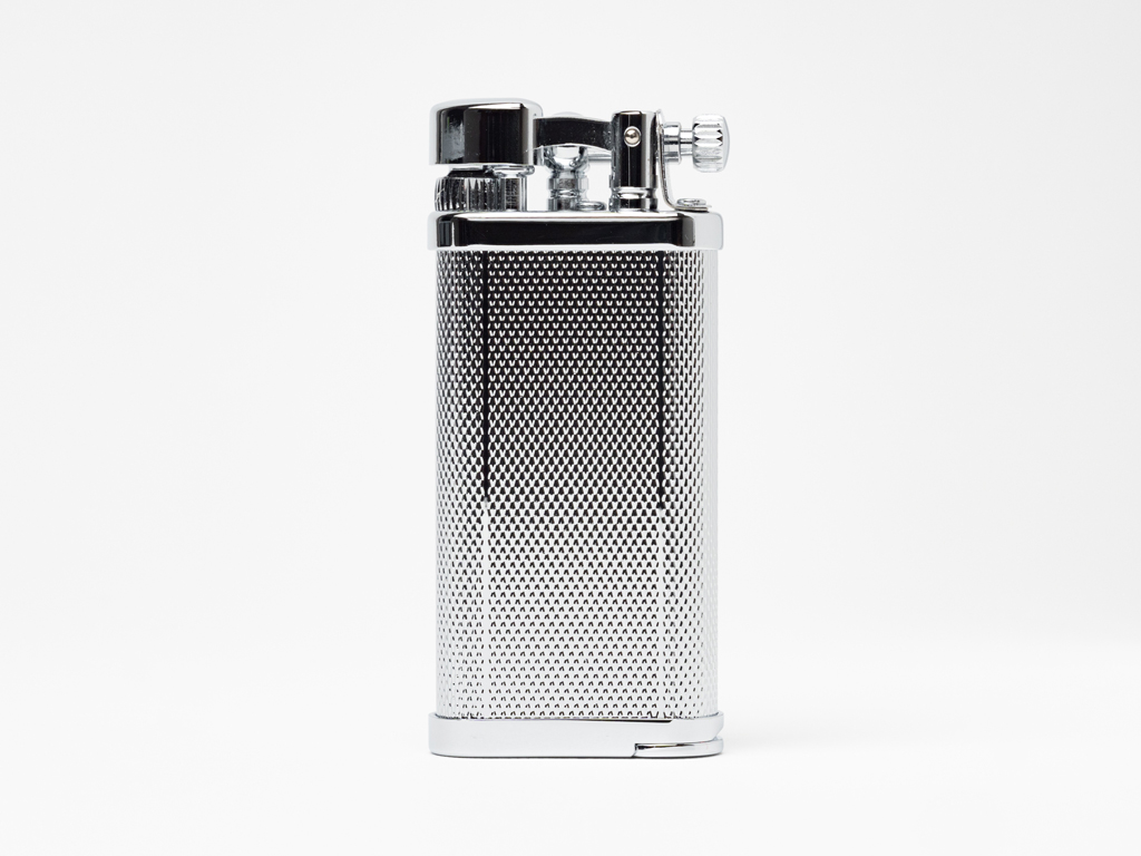 IM Corona Old Boy Chrome Engine Turned Pipe Lighter - The Country ...