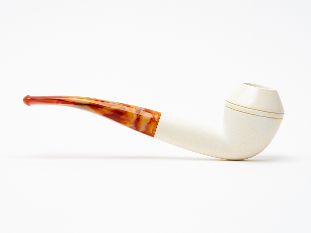 Servi-Meerschaum Rhodesian Floral Craved Tobacco Pipe - The Country Squire Tobacconist